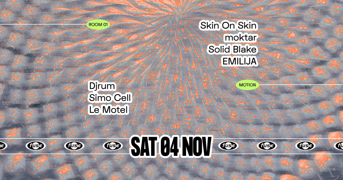 Fuse Brussels | Fuse presents: Skin On Skin, Djrum & Simo Cell
